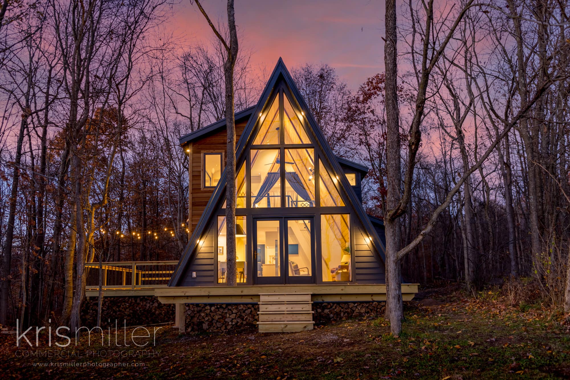 Black Gables Aframe - 2021 - Kris Miller Commercial Photographer